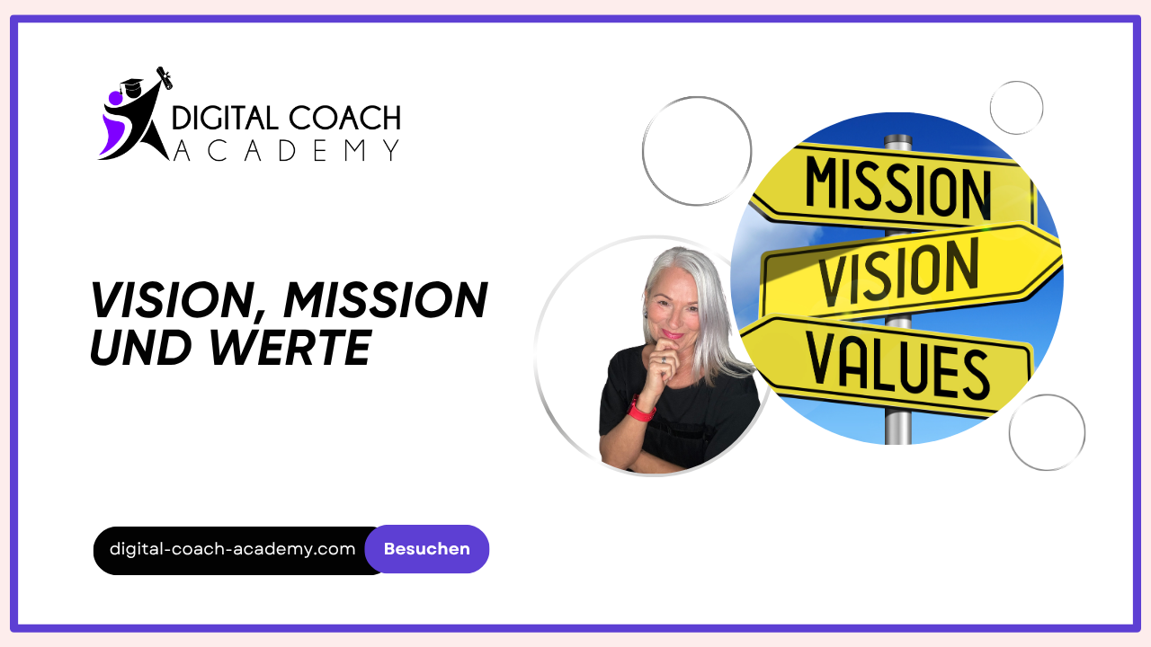 Vision, Mission und Werte