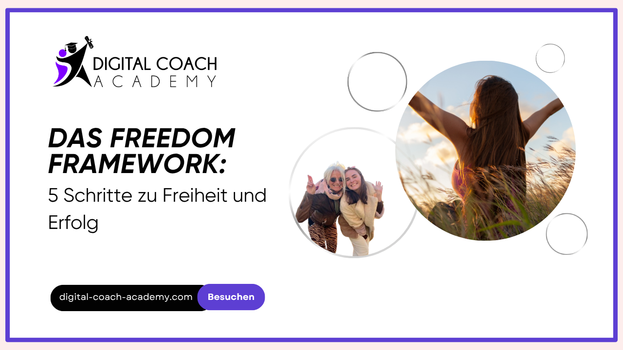 Das Freedom Framework - 5 Schritte zu Freiheit und Erfolg